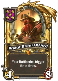Brann Bronzebeard - Hearthstone Wiki