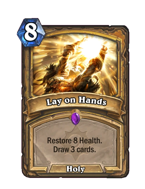 Lay on Hands (boss) - Hearthstone Wiki