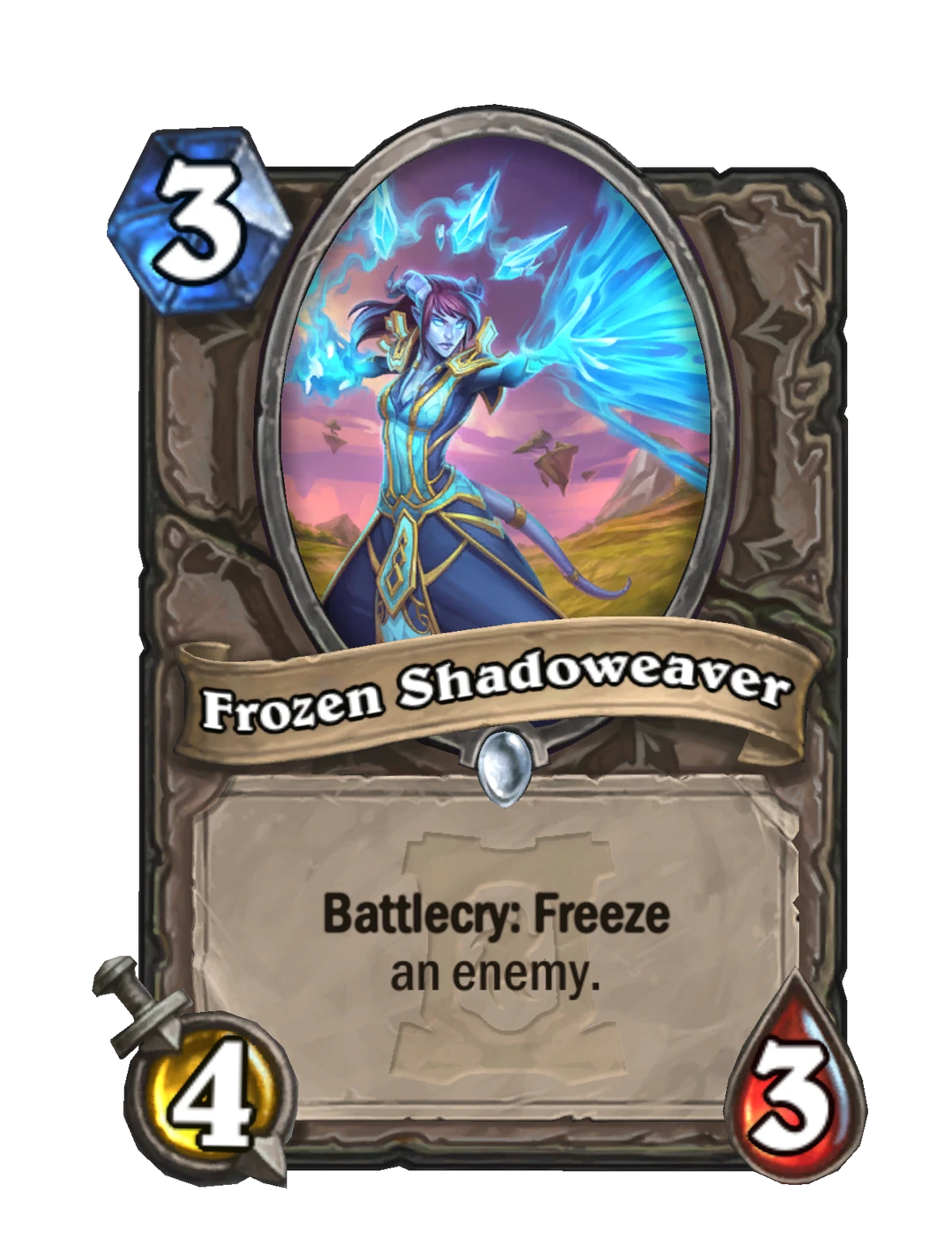 Frozen Shadoweaver - Hearthstone Wiki