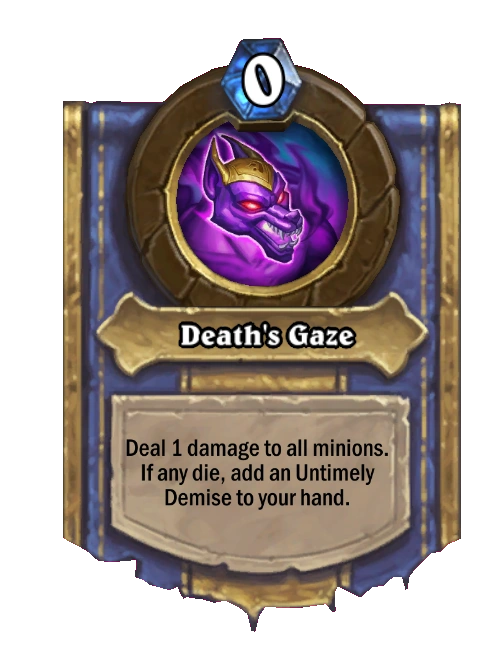 Death's Gaze (Heroic) - Hearthstone Wiki