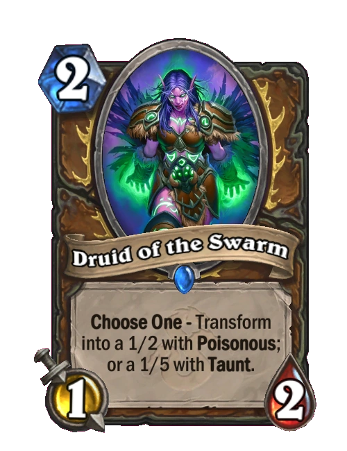 Druid of the Swarm (Core) - Hearthstone Wiki