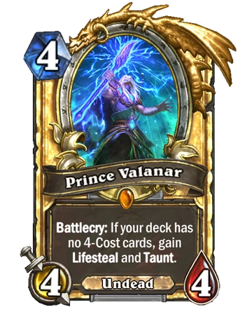 Prince Valanar (Core) - Hearthstone Wiki