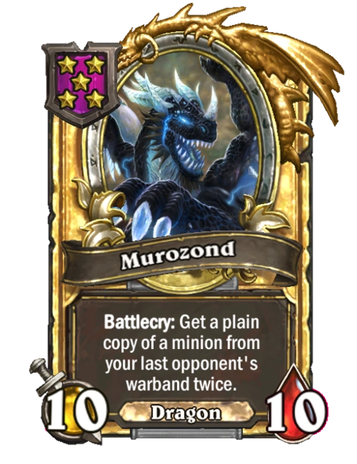 Murozond (golden) - Hearthstone Wiki
