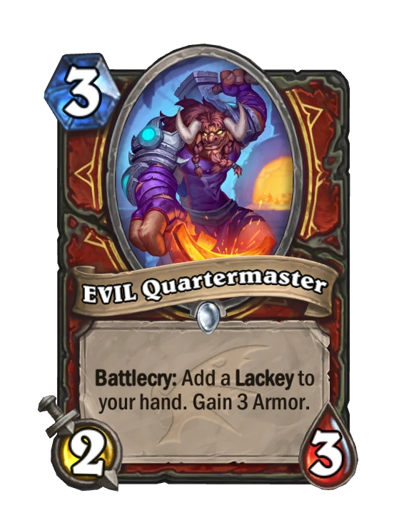 EVIL Quartermaster - Hearthstone Wiki