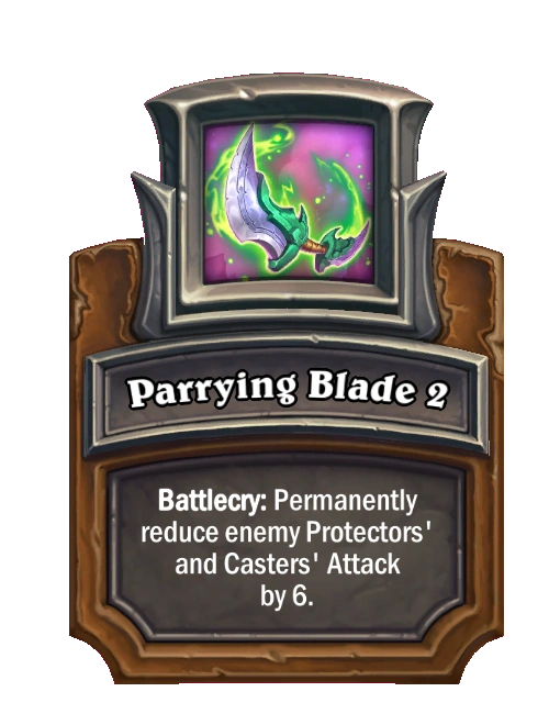 Mercenaries/Parrying Blade 2 - Hearthstone Wiki