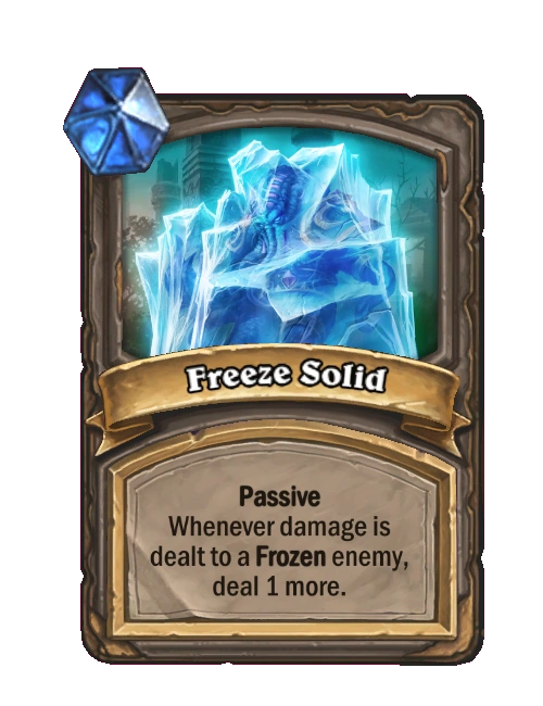 Freeze Solid - Hearthstone Wiki