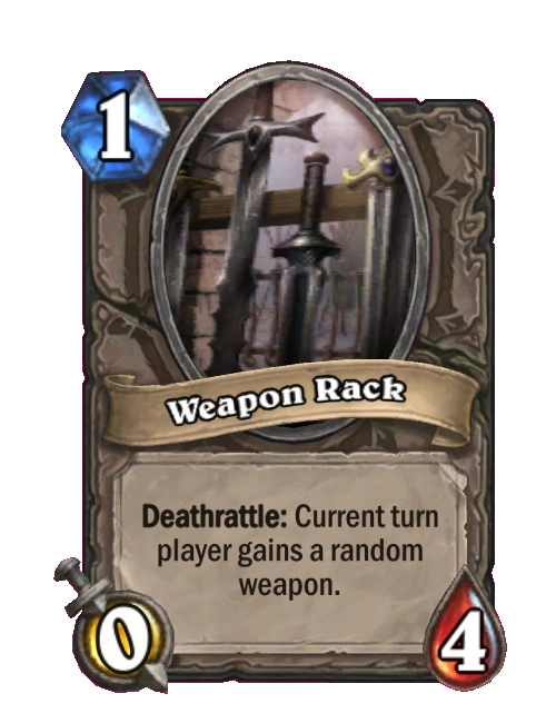 Weapon Rack - Hearthstone Wiki