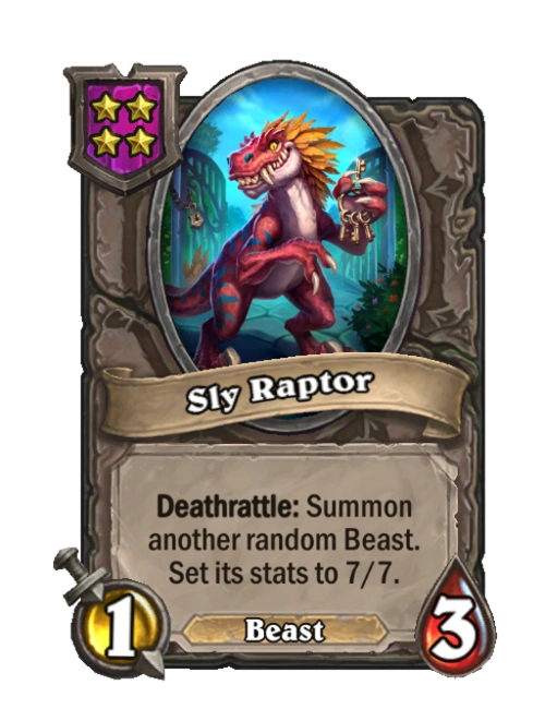 Battlegrounds/Sly Raptor - Hearthstone Wiki