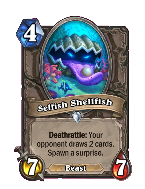 Selfish Shellfish (boss) - Hearthstone Wiki