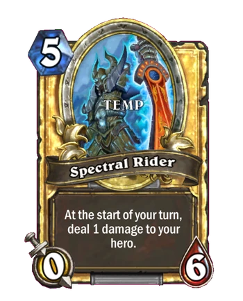 Spectral Rider - Hearthstone Wiki