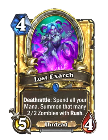 Lost Exarch - Hearthstone Wiki