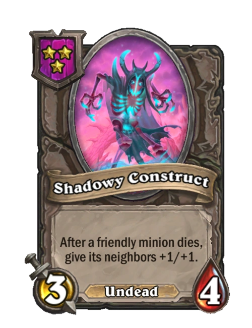Battlegrounds/Shadowy Construct - Hearthstone Wiki