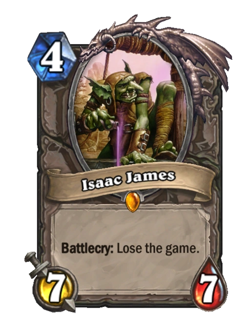 Isaac James - Hearthstone Wiki