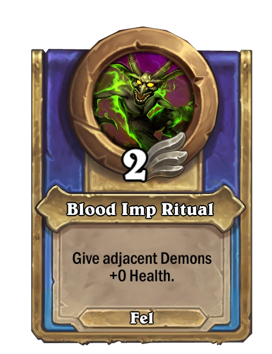 Mercenaries/Blood Imp Ritual - Hearthstone Wiki