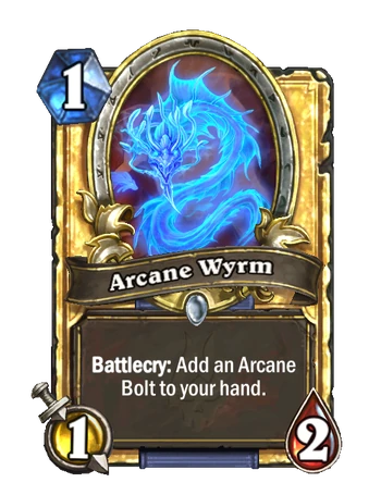 Arcane Wyrm - Hearthstone Wiki