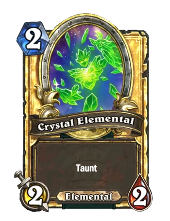 Crystal Elemental - Hearthstone Wiki