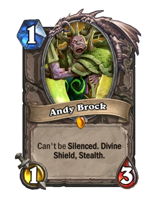 Andy Brock (Credits card) - Hearthstone Wiki