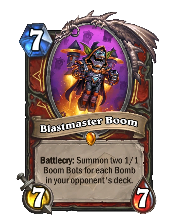 Blastmaster Boom - Hearthstone Wiki