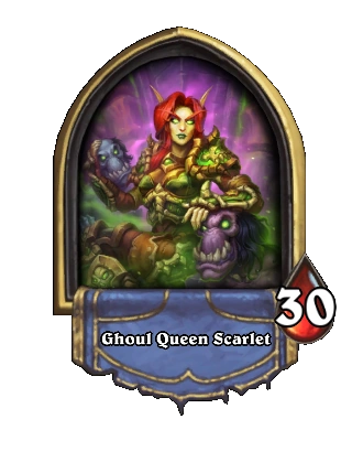Ghoul Queen Scarlet - Hearthstone Wiki