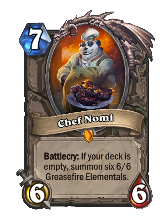 Chef Nomi - Hearthstone Wiki