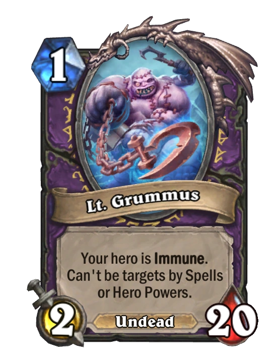Lt. Grummus - Hearthstone Wiki