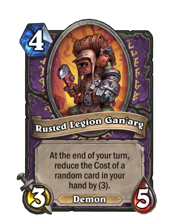 Rusted Legion Gan'arg - Hearthstone Wiki