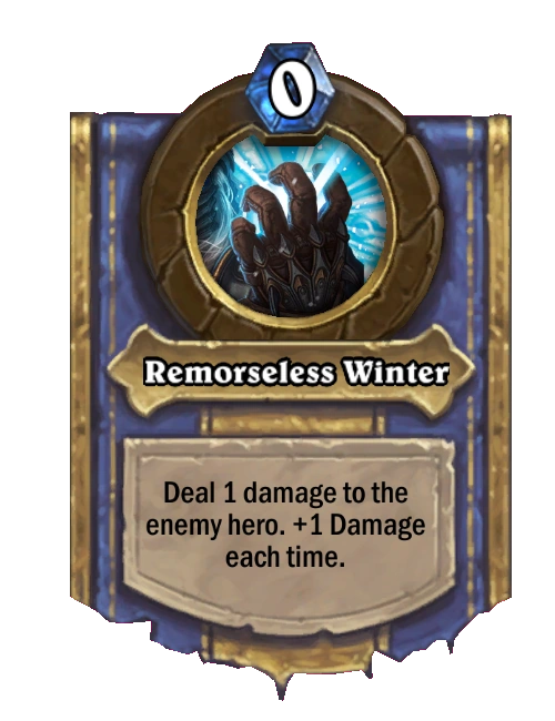 Remorseless Winter (boss) - Hearthstone Wiki