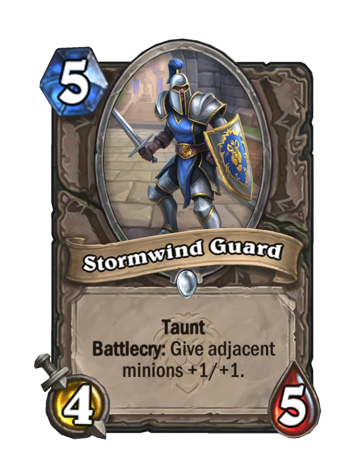 Stormwind Guard - Hearthstone Wiki