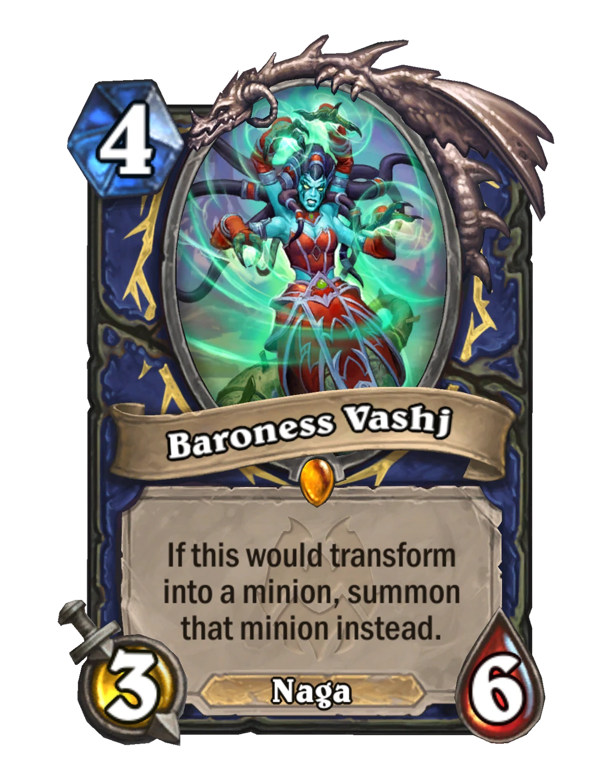 Baroness Vashj - Hearthstone Wiki
