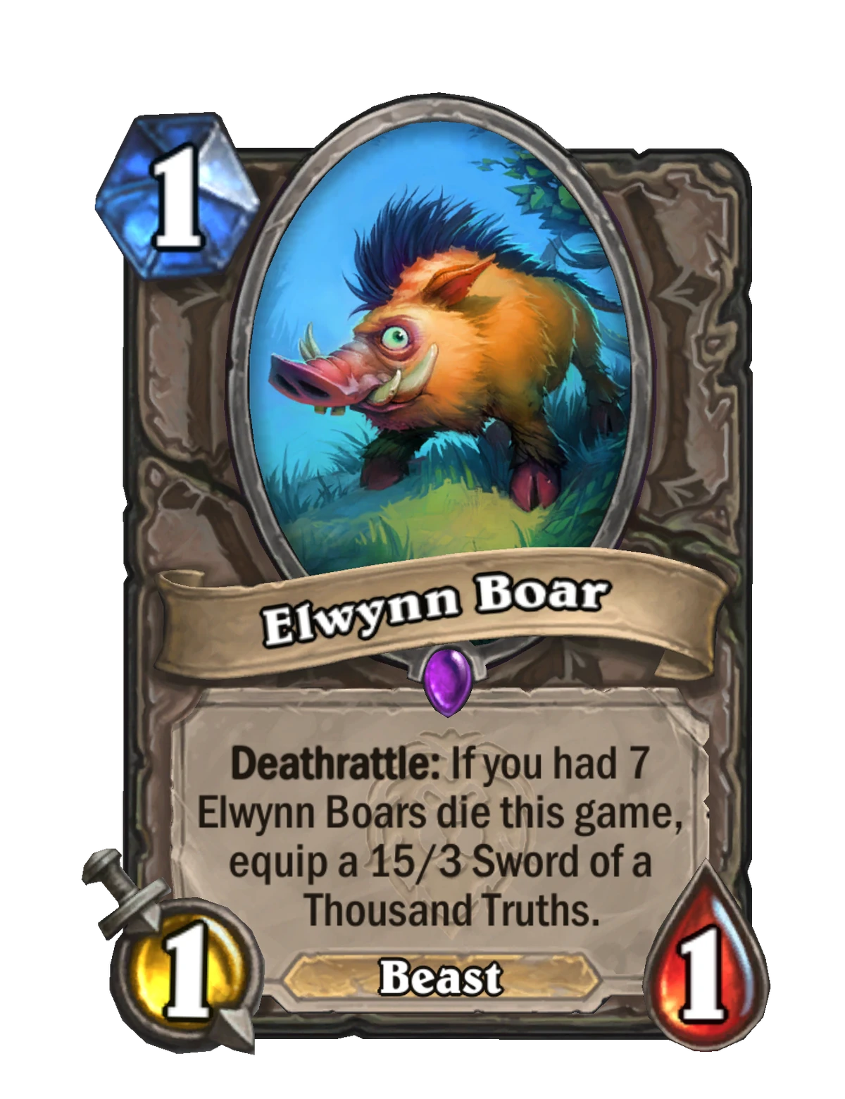 Elwynn Boar - Hearthstone Wiki