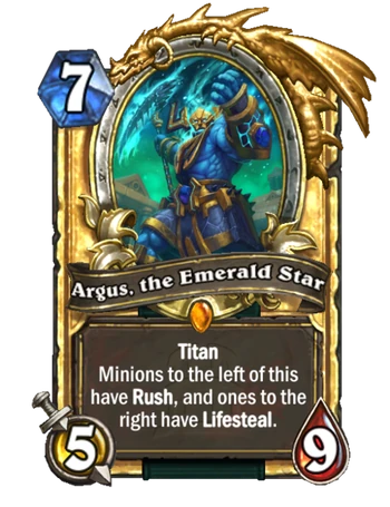 Argus, the Emerald Star - Hearthstone Wiki