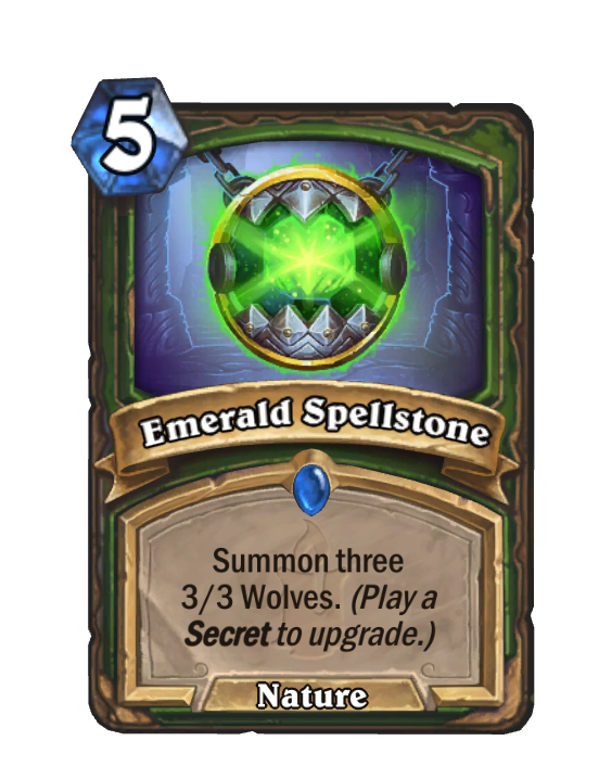 Emerald Spellstone - Hearthstone Wiki