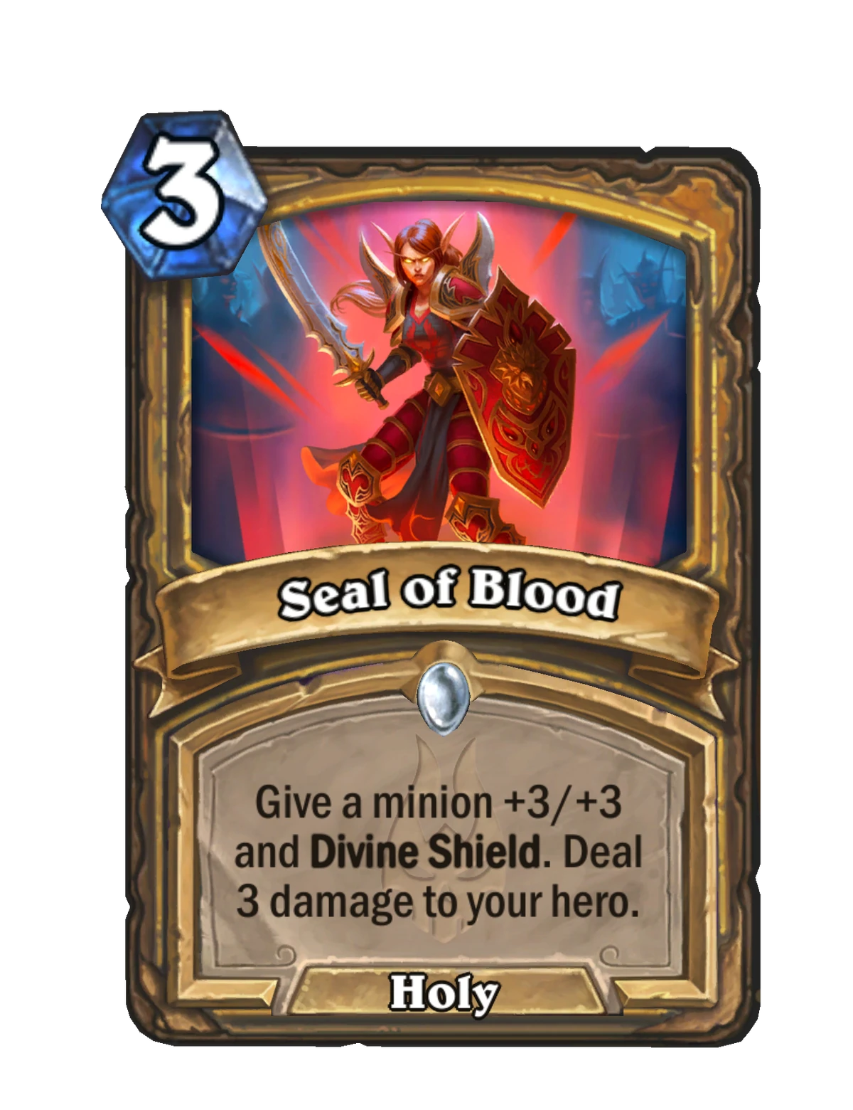 Seal of Blood - Hearthstone Wiki