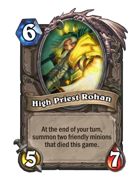 High Priest Rohan - Hearthstone Wiki