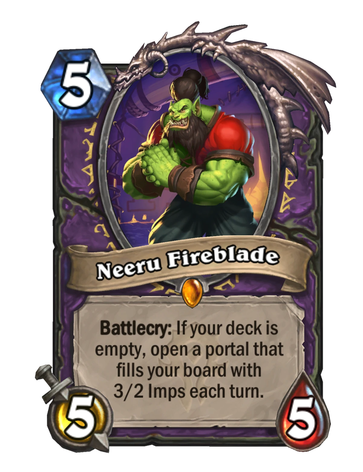 Neeru Fireblade - Hearthstone Wiki