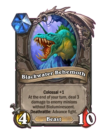 Blackwater Behemoth (boss) - Hearthstone Wiki