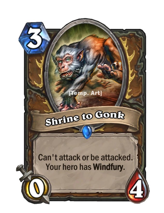 Shrine to Gonk - Hearthstone Wiki