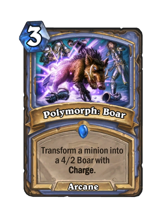 Polymorph: Boar - Hearthstone Wiki