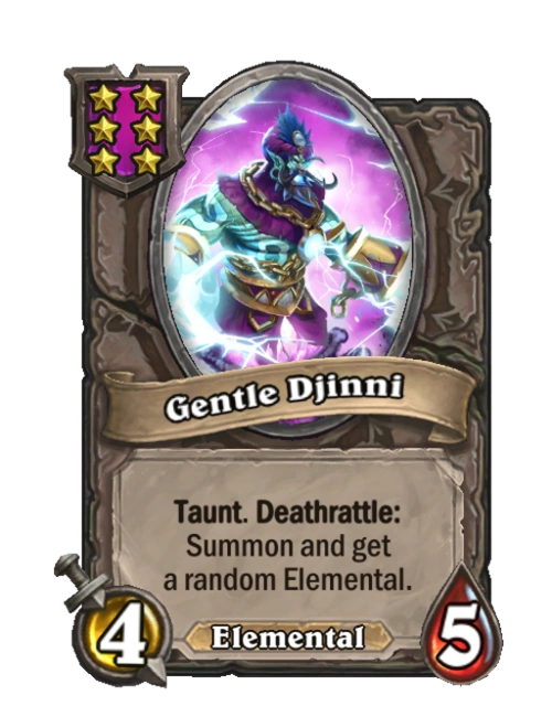 Battlegrounds/Gentle Djinni - Hearthstone Wiki