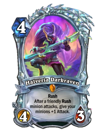 Halveria Darkraven - Hearthstone Wiki