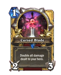 Cursed Blade - Hearthstone Wiki