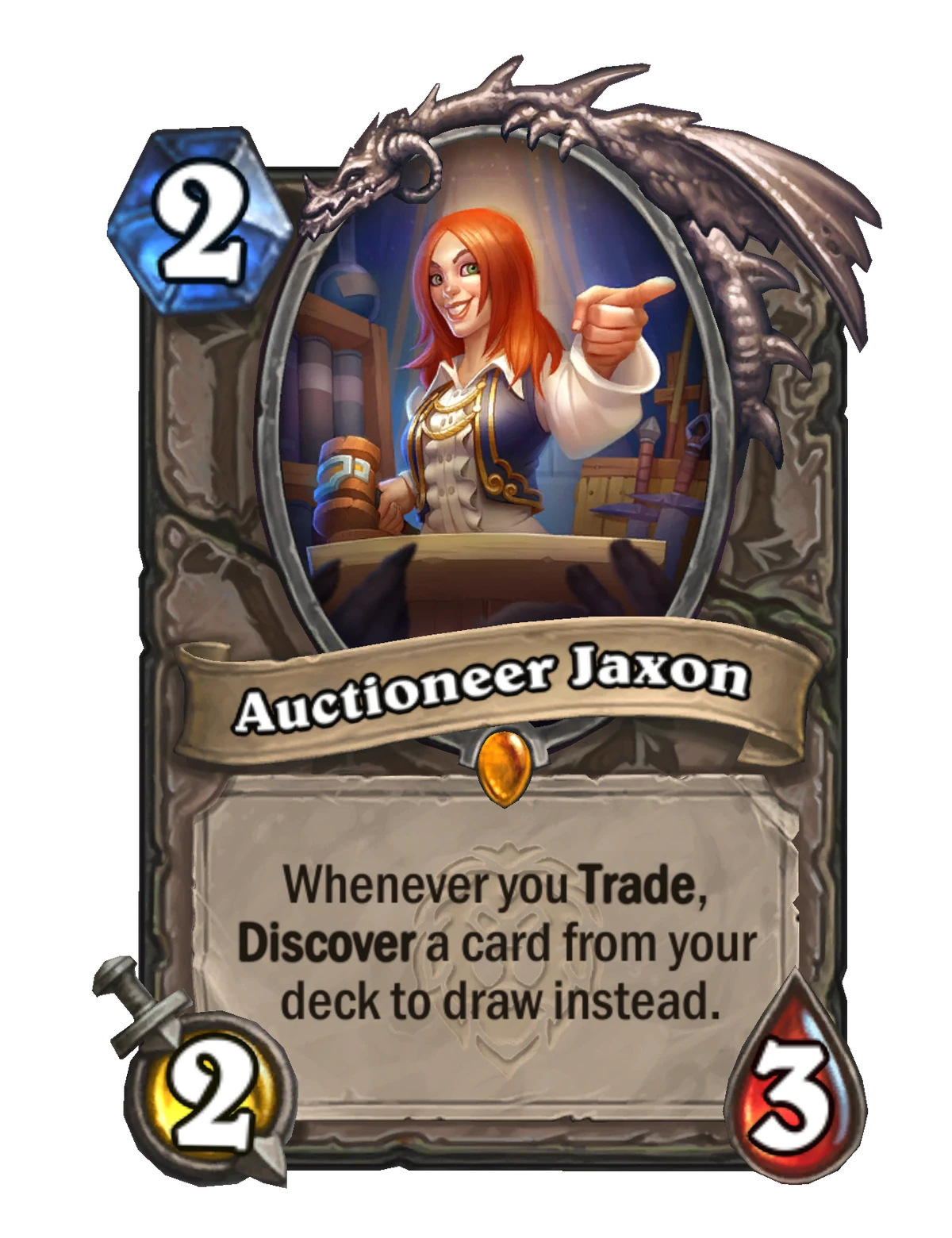 Auctioneer Jaxon - Hearthstone Wiki