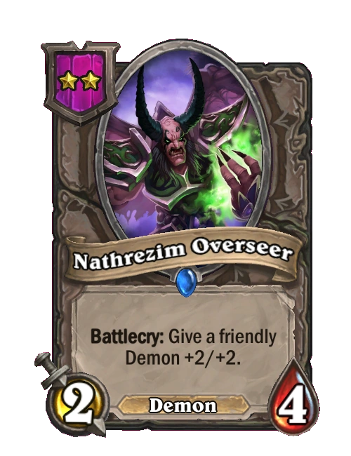 Battlegrounds/Nathrezim Overseer - Hearthstone Wiki