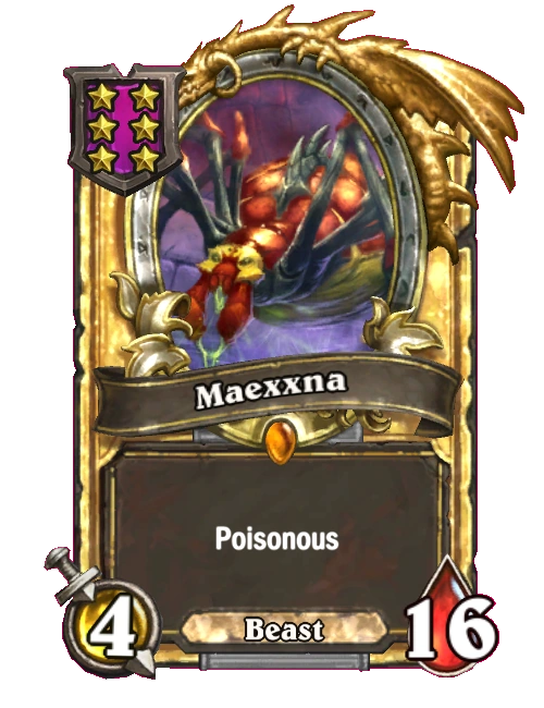 Maexxna (golden) - Hearthstone Wiki