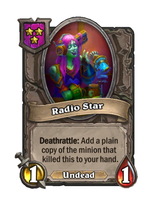 Battlegrounds/Radio Star - Hearthstone Wiki
