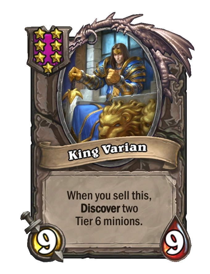 Battlegrounds/King Varian - Hearthstone Wiki