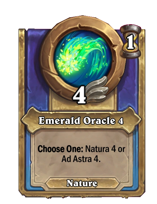 Mercenaries/Emerald Oracle 4 - Hearthstone Wiki