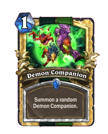 Demon Companion - Hearthstone Wiki