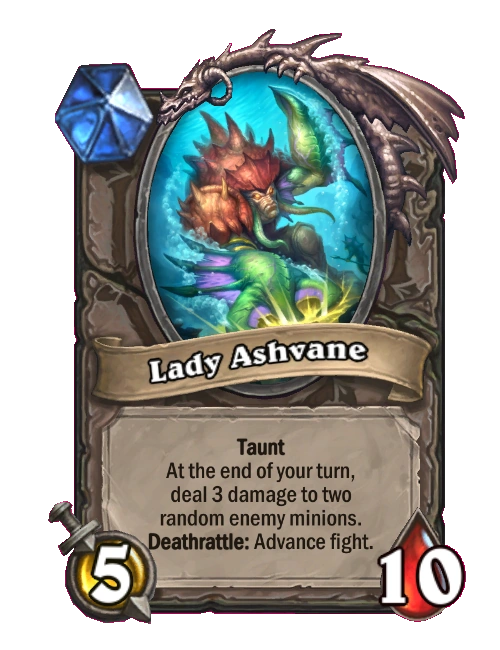 Lady Ashvane (boss) - Hearthstone Wiki