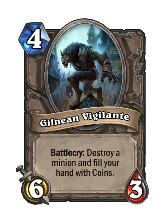 Gilnean Vigilante - Hearthstone Wiki